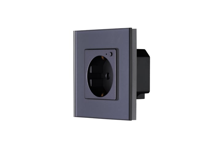 Fonri Akıllı Duvar Tipi Priz - Gri - DBD Teknoloji